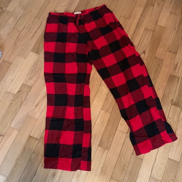 GAP | Intimates & Sleepwear | Love By Gap Red Plaid Pajama Pants | Poshmark